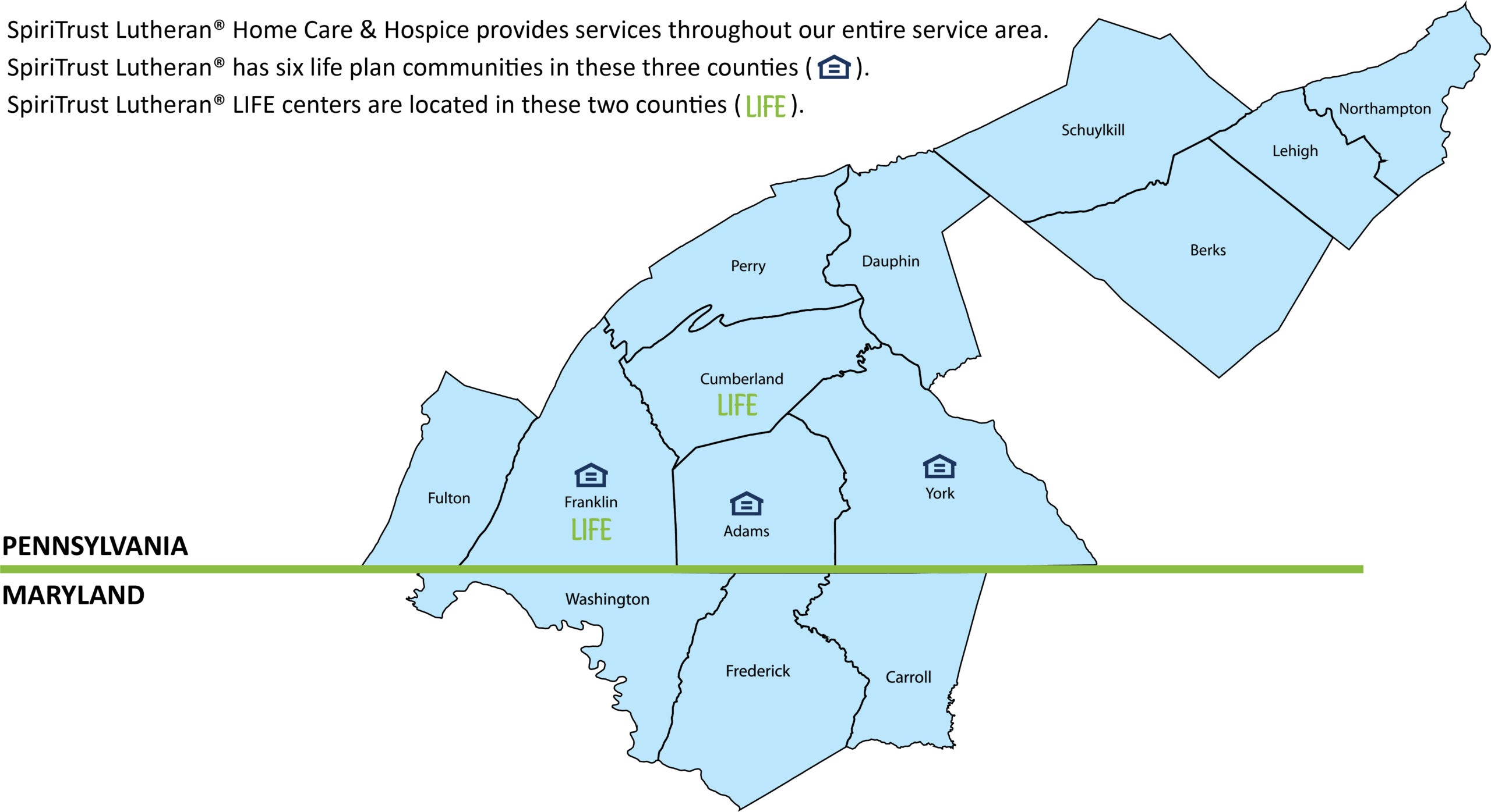 SpiriTrust Lutheran® | Directory and Map