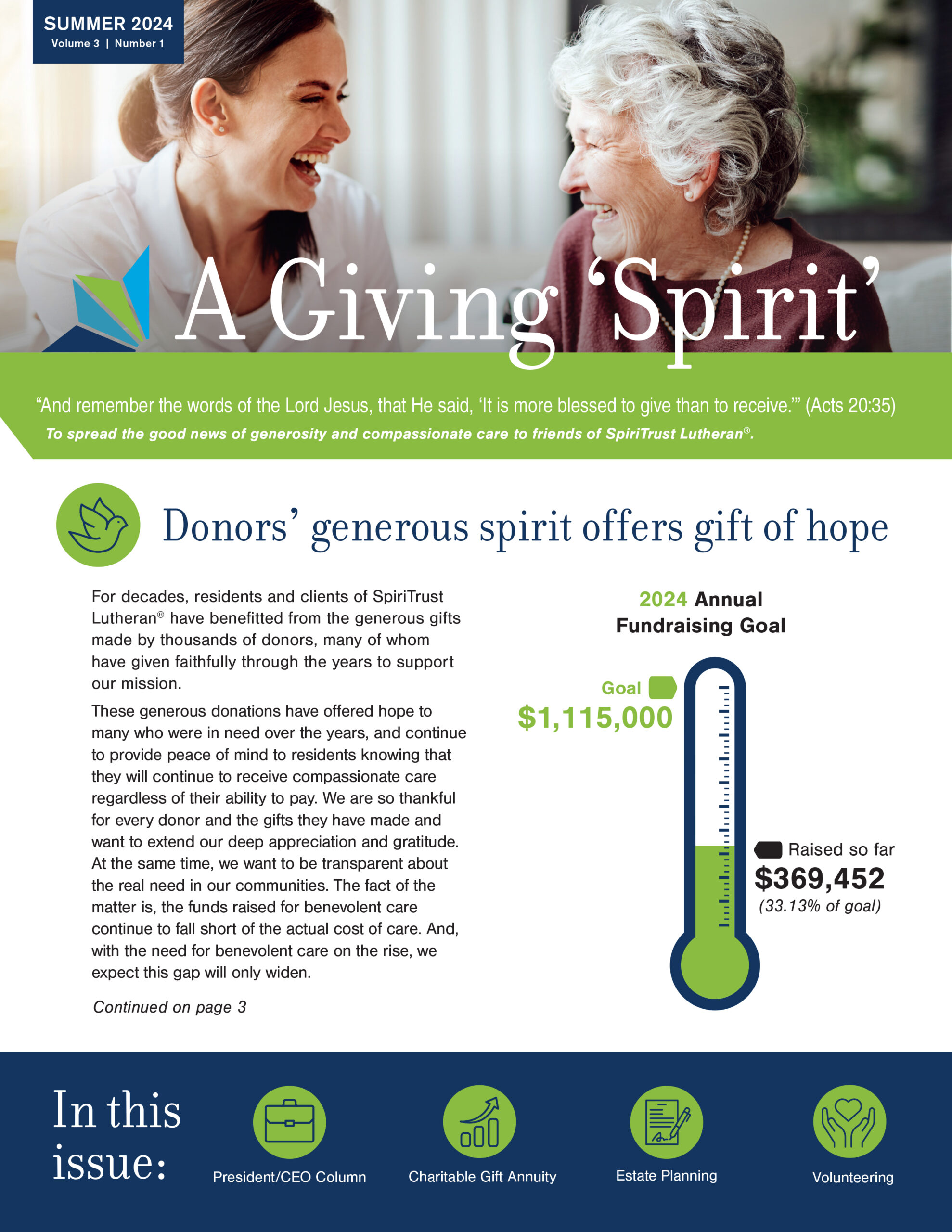 SpiriTrust Lutheran® | Home